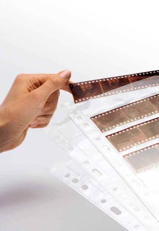 Negative Pockets Transparent for 10 x 4 Negative Stripes 100 pcs ...
