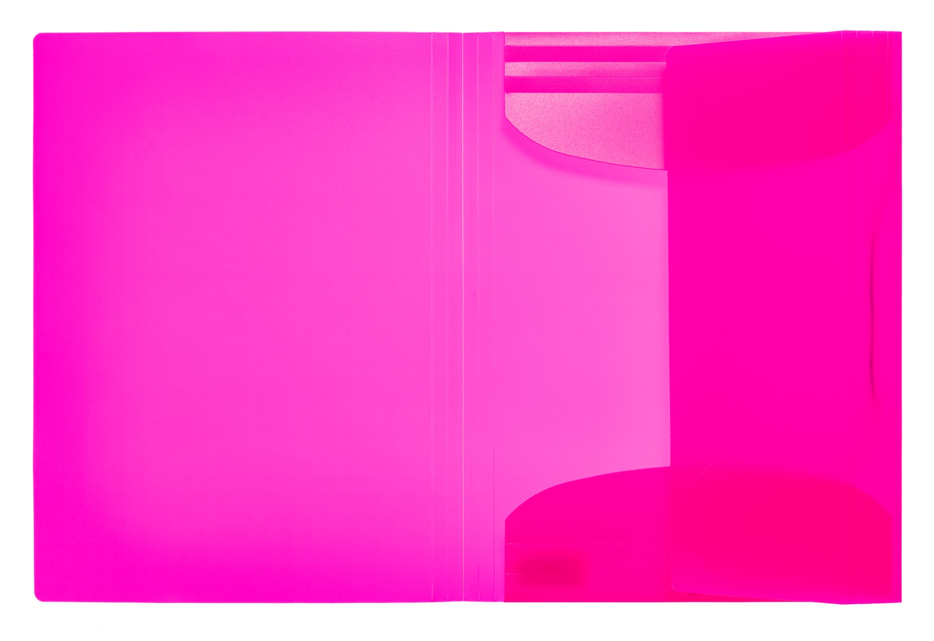 Elasticated folder A4 PP Neon, pink | HERMA Australia