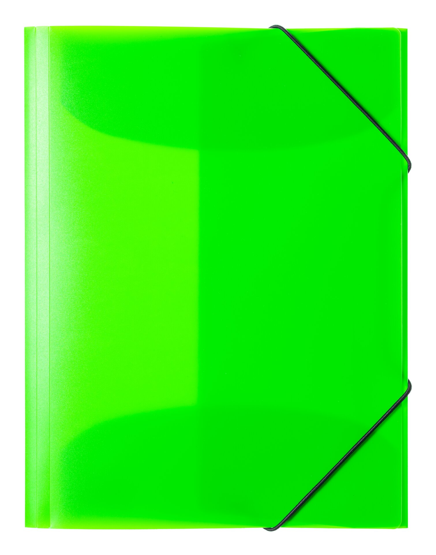 Elasticated folder A4 PP Neon, green | HERMA Australia